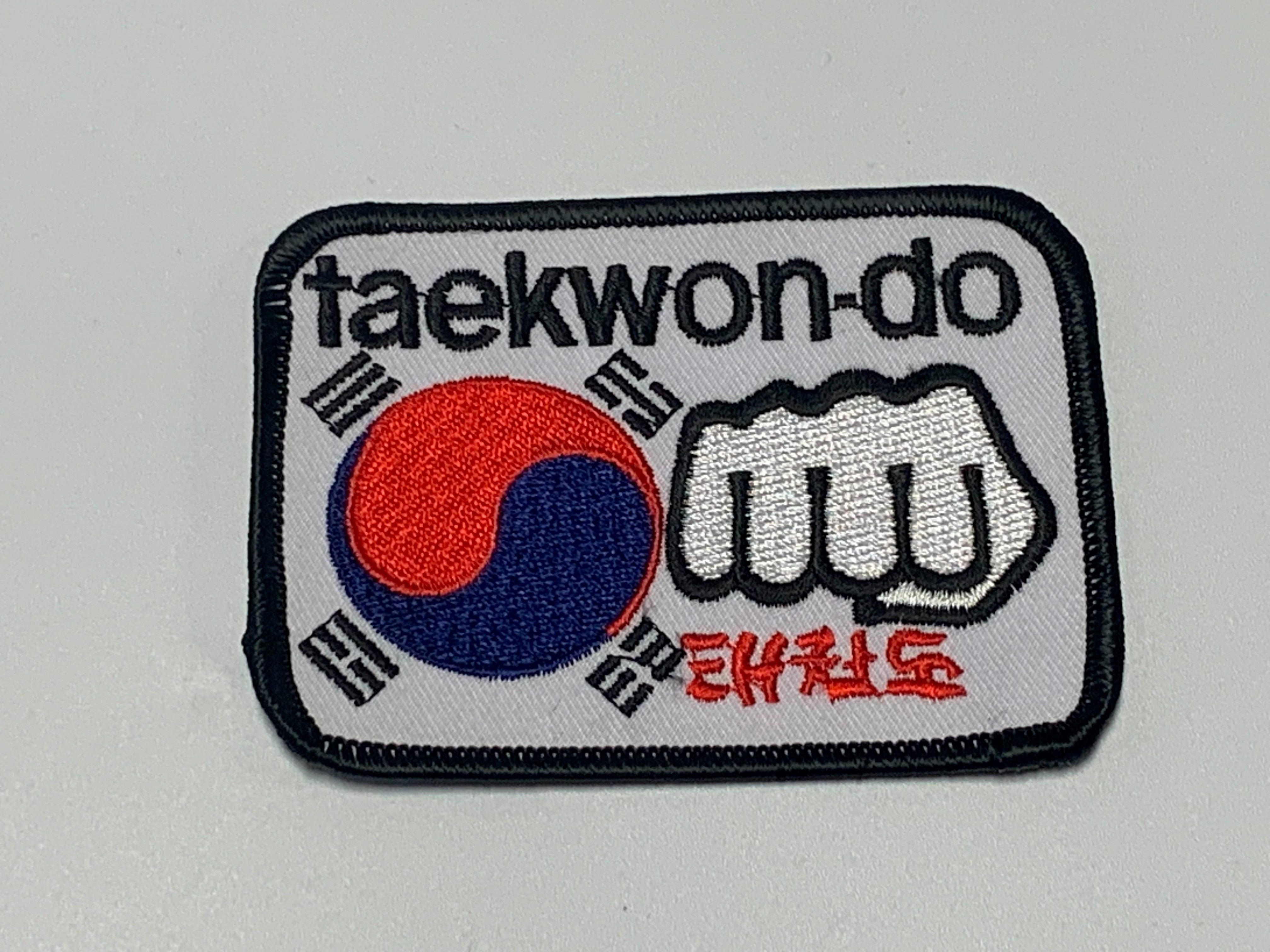 Patch FLAG FIST & LETTERING – KWON USA